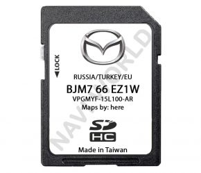 Mazda Navigations-SD-Karte 2026 | Mazda Connect Aktualisierungen 1 & 2