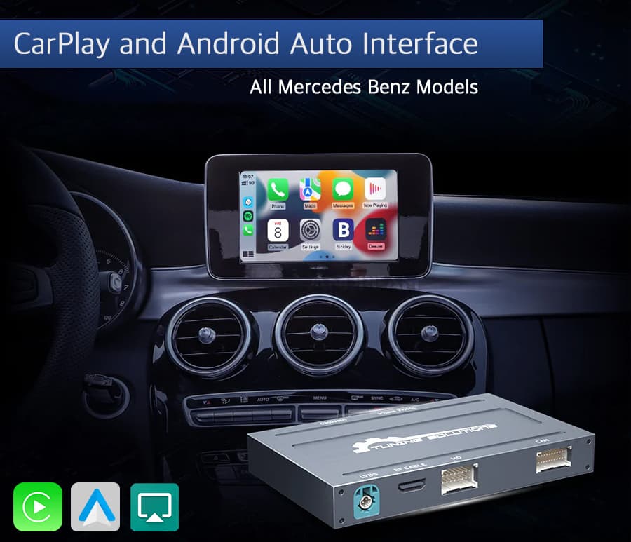 Mercedes CarPlay Android Auto NTG Retrofit Kits 2026