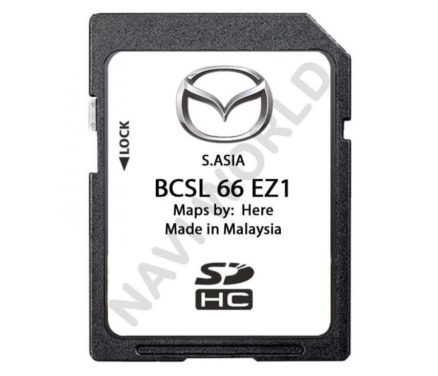 Mazda South Asia BCSL66EZ1 SD card 2022 - Navi World