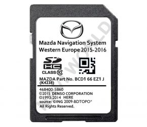 Mazda Navigation SD Card 2026 | Mazda Connect 1 & 2 Updates