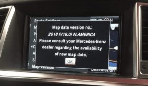 Mercedes Navigation Map Code NTG 4.5 Update Instructions