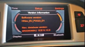How do I get to the Audi engineering (red) menu? - Navi World
