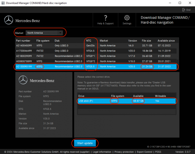 How to use Mercedes Download Manager - Navi World