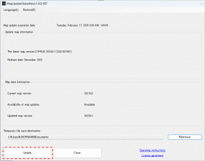 How to use Map Update Global Windows (Mazda Update Toolbox) - Navi World