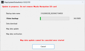 How to use Map Update Global Windows (Mazda Update Toolbox) - Navi World