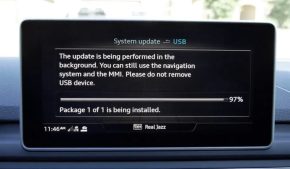 Anleitung zum Audi-Firmware-Update. Vollständige Anweisungen - Navi World