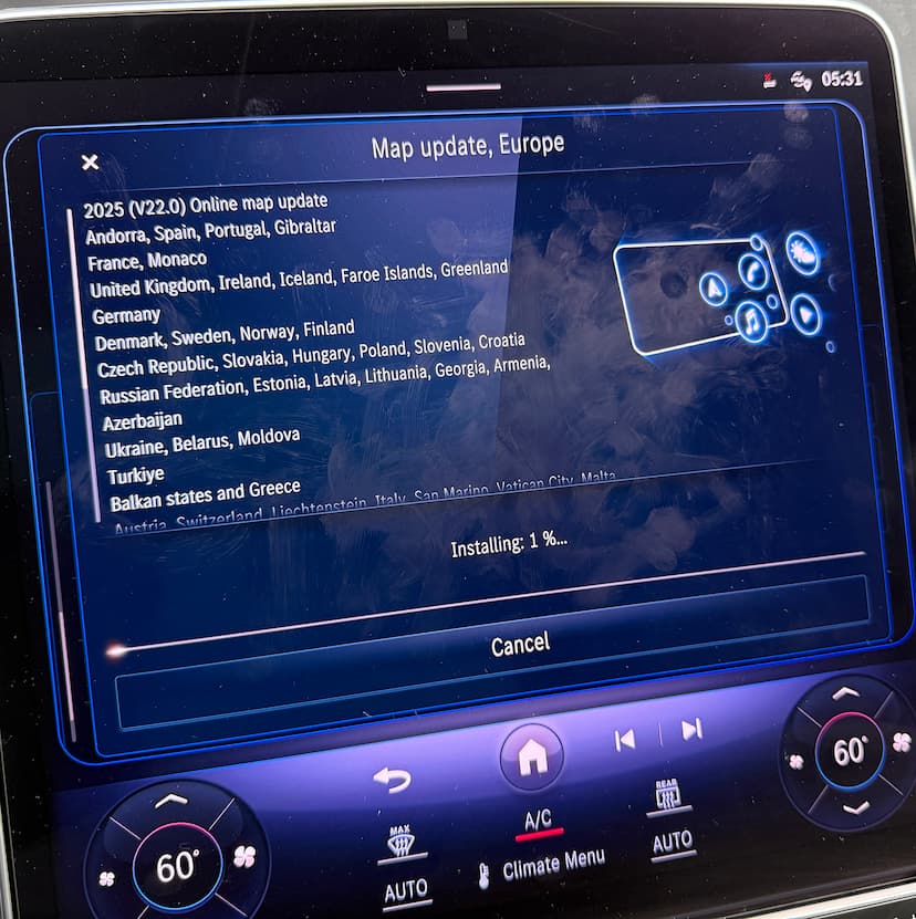 So aktualisieren Sie Ihr Mercedes Command-System NTG Kartendaten - Navi ...