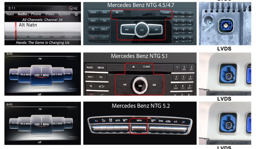 How to Identify Your Mercedes-Benz NTG System Version
